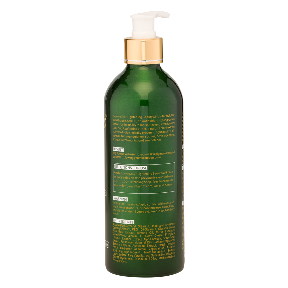Express Glow Triple Fast Lightening Beauty Milk – LaBelleGlow