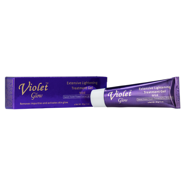 Violet Glow Extensive Lightening Treatment Gel – LaBelleGlow